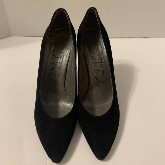 Charles Jourdan | Shoes | Charles Jourdan Paris Vintage Black Leather ...